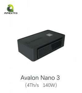 Blockchain Smart Home Avalon Nano 3 Portable Small Heater Bitcoin Maker Crypto Hardware BTC ...
