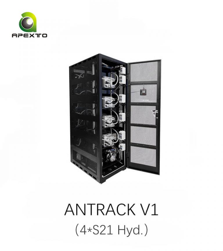 Bitmain ANTRACK V1 24kW For 4 Units ANTMINER S21 Hyd. - Apexto Mining