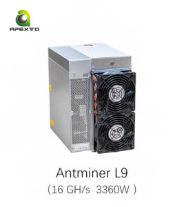 Bitmain Antminer L9 16GH/s Litecoin Dogecoin Bells Miner - Apexto Mining