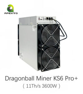 DragonBall Miner KS6 Pro+ 11T 3600W Kaspa Miner Crypto Mining Hardware - Apexto Mining
