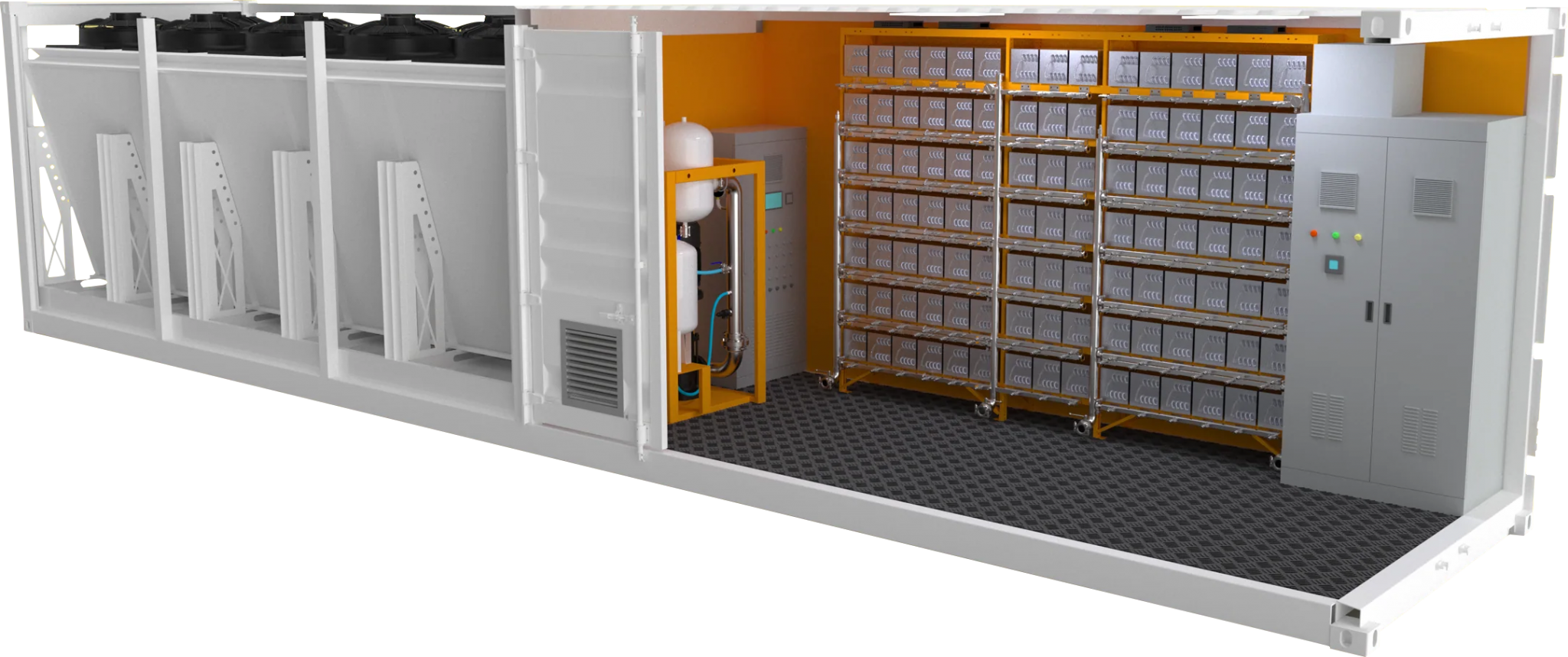 Hydro Cooling Container Mining - Apexto Mining