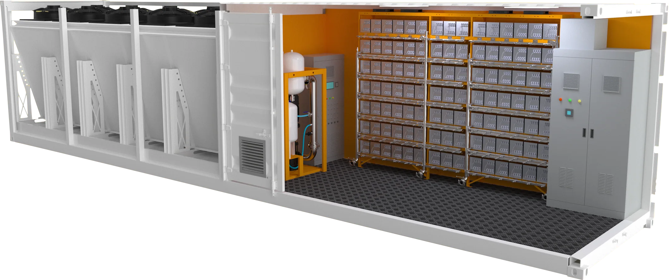 Hydro Cooling Container Mining - Apexto Mining