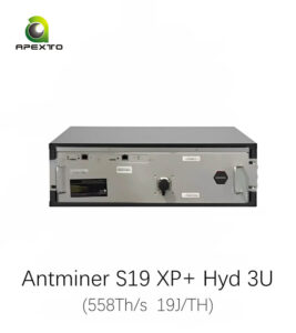 Bitmain Antminer S19 XP Hyd 3U 3US19XPH Bitcoin Miner