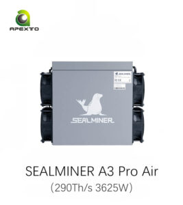 Bitdeer SEALMINER A3 Pro Air BTC Miner - Apexto Mining