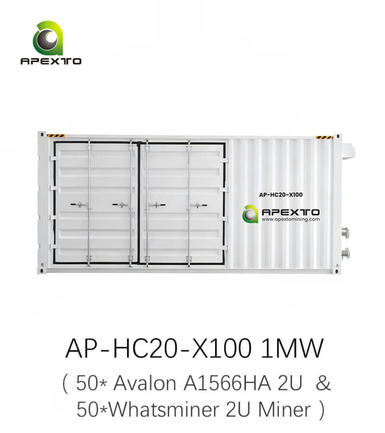 Hybrid Hydro Mining Container 20FT - Apexto Mining