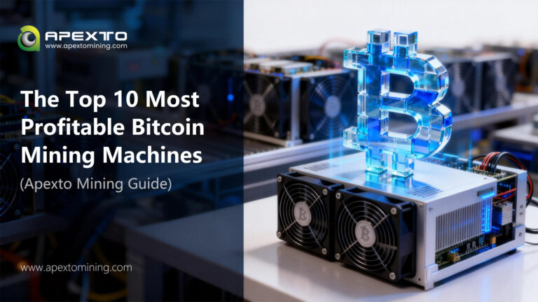 Top 10 Most Profitable Bitcoin Mining Machines In 2025 - Apexto Mining